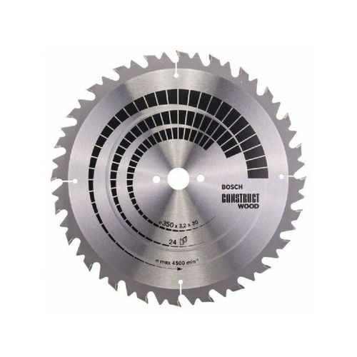 BOSCH List kružne testere Construct Wood 350 x 30 x 3.2 mm, 24 zuba
