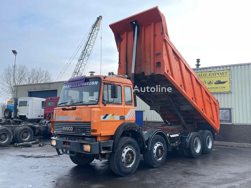 IVECO 340-34 Kipper 8x4 Big Axle's Full Spring Suspension V8 Manuel Ge kiper