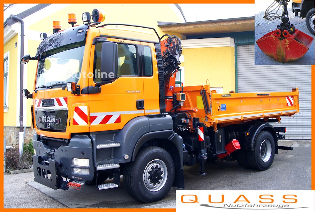 MAN TGS 18.320 BL 4x4 / ATLAS 75.2 / MEILLER / Winterdienst kiper