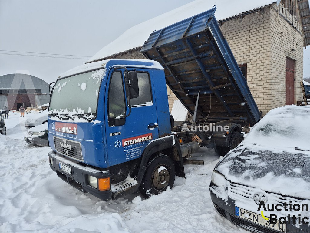 Prodaje se MAN 8.163 kiper na aukciji