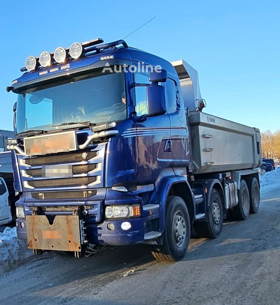 Scania R730 *8x4 *EURO 6 *STEEL/STEEL *Plow Plate kiper