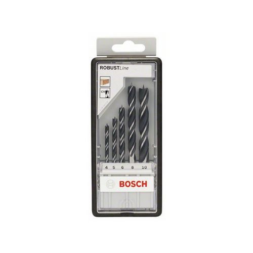 BOSCH 5-delni Robust Line set spiralnih burgija za drvo 2607010527