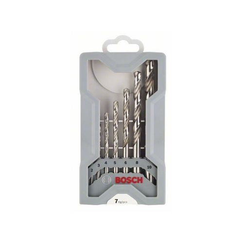 BOSCH 7-delni Mini X-Line set burgija za metal HSS-G, 135°