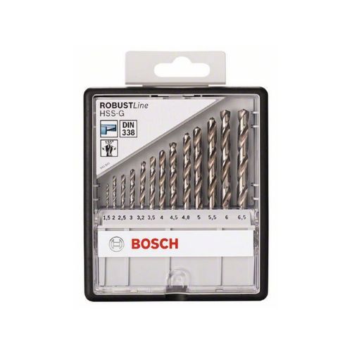 BOSCH 13-delni Robust Line set burgija za metal HSS-G, 135° 2607010538
