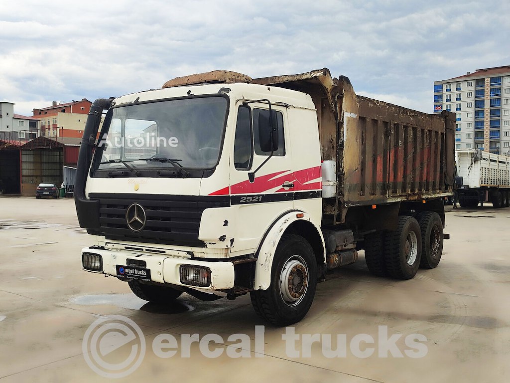 Mercedes-Benz 2001 2521 KL 6X2 18M3 Tipper Sleeper Cab 198.000Km kiper