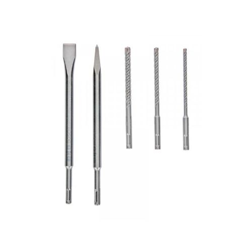 BOSCH 5-delni set SDS-plus 5X burgija, špic i dleto, 2607017515