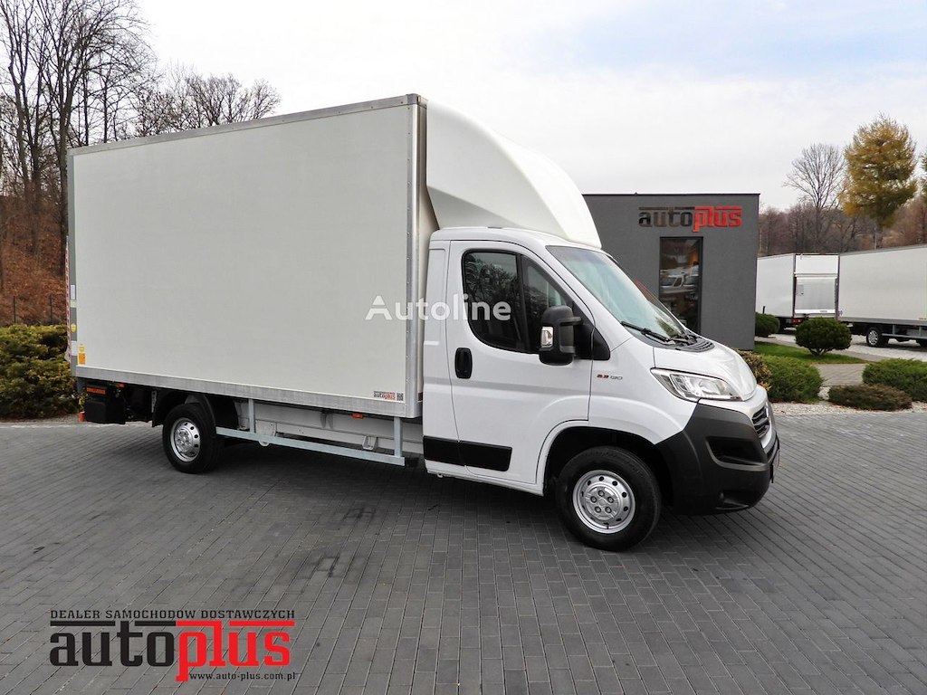 Fiat DUCATO BOX LIFT 8 PALLETS CRUISE CONTROL NAVIGATION LED LIGHTS A kamion furgon < 3.5t