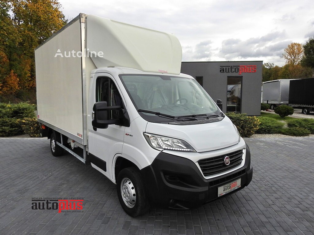 Fiat DUCATO BOX LIFT 8 PALLETS CRUISE CONTROL NAVIGATION AIR CONDITIO kamion furgon < 3.5t