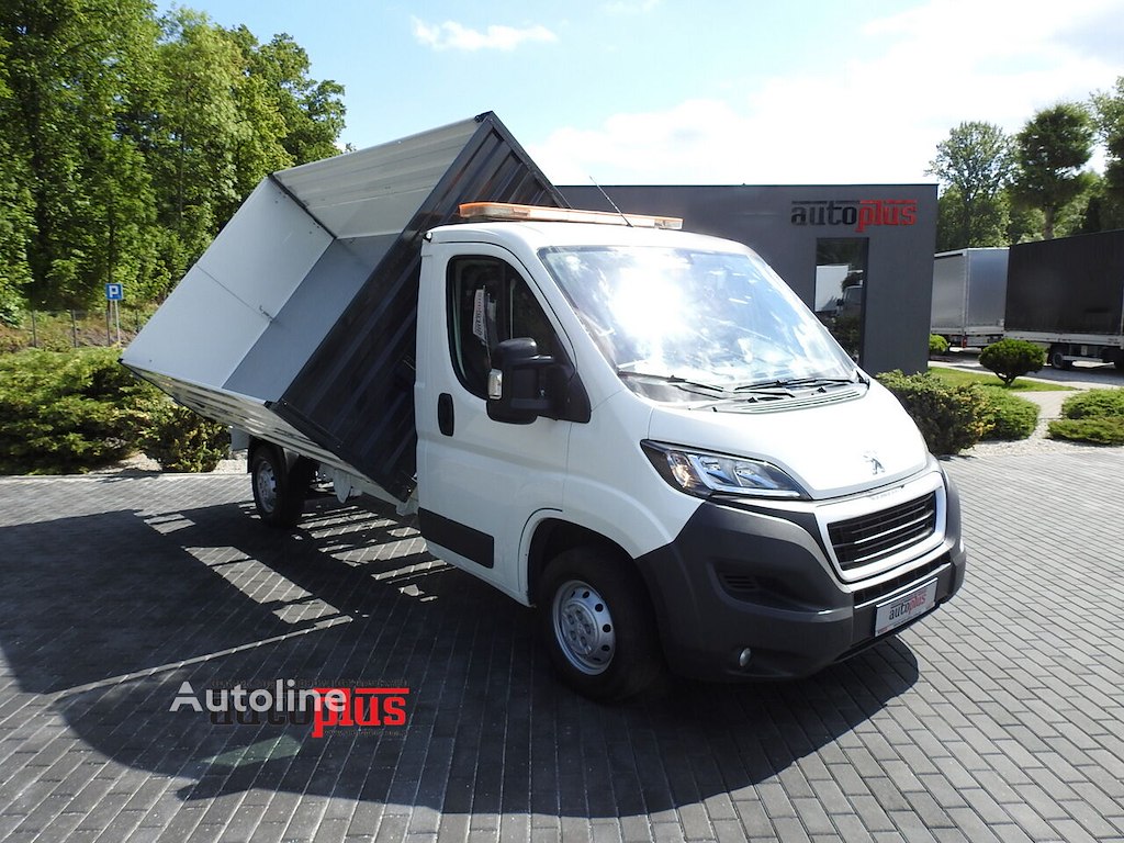 Peugeot BOXER THREE-WAY TIPPER AIR CONDITIONING 130HP kamion kiper < 3.5t