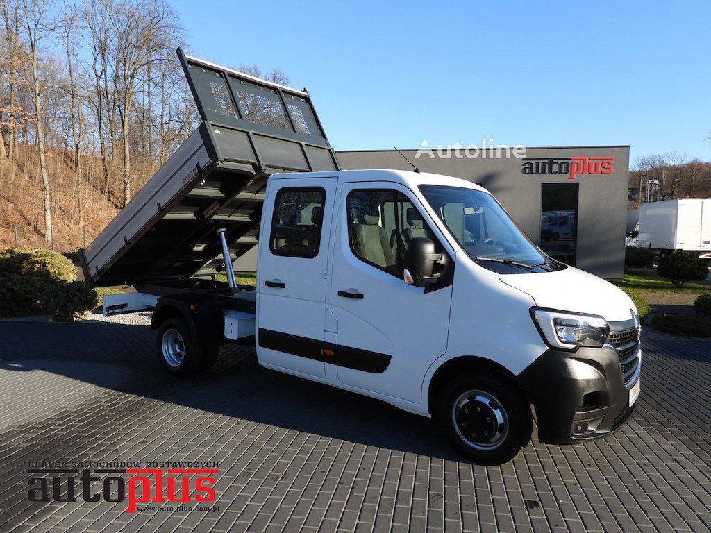 Renault MASTER TIPPER DOUBLE CABIN DOKA 6 SEATS CRUISE CONTROL LED LIGHT kamion kiper < 3.5t