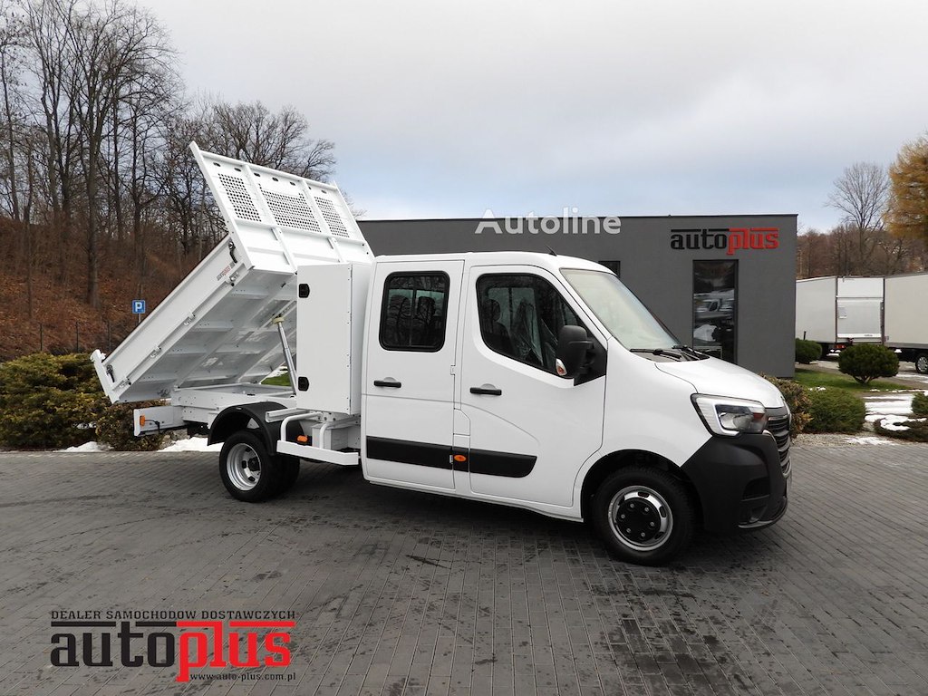 Renault MASTER TIPPER DOUBLE CABIN DOKA 6 SEATS CRUISE CONTROL LED LIGHT kamion kiper < 3.5t