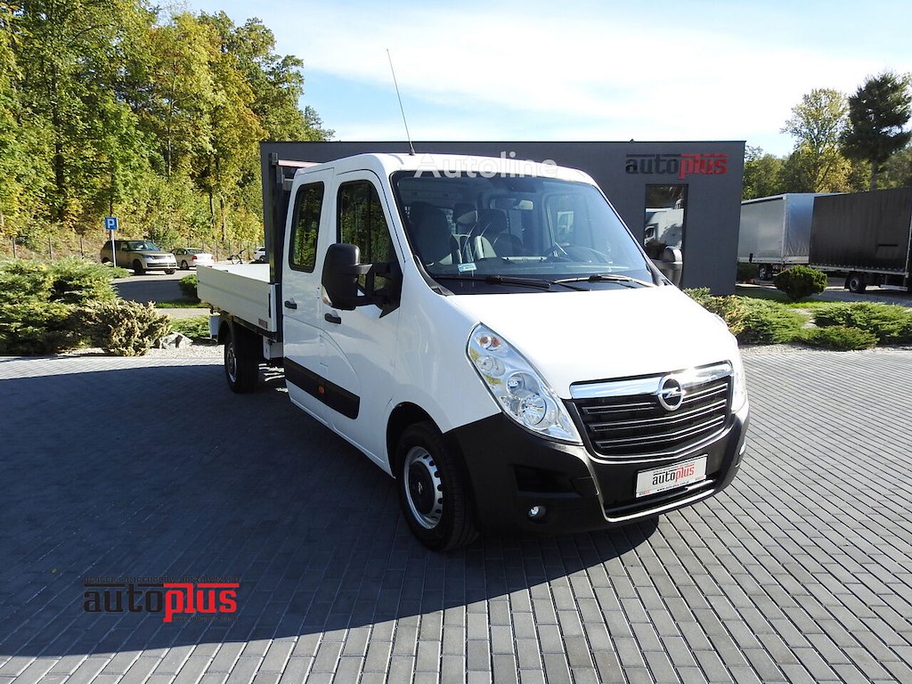 Opel MOVANO STAKE BODY DOUBLE CABIN DOKA 7 SEATS CRUISE CONTROL AIR C kamion s ravnom platformom < 3.5t