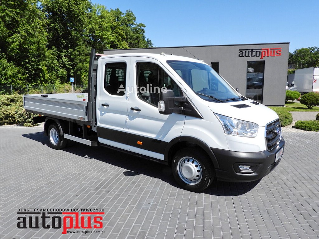 Ford TRANSIT STAKE BODY DOUBLE CABIN DOKA 7 SEATS TWIN WHEELS AIR CON kamion s ravnom platformom < 3.5t