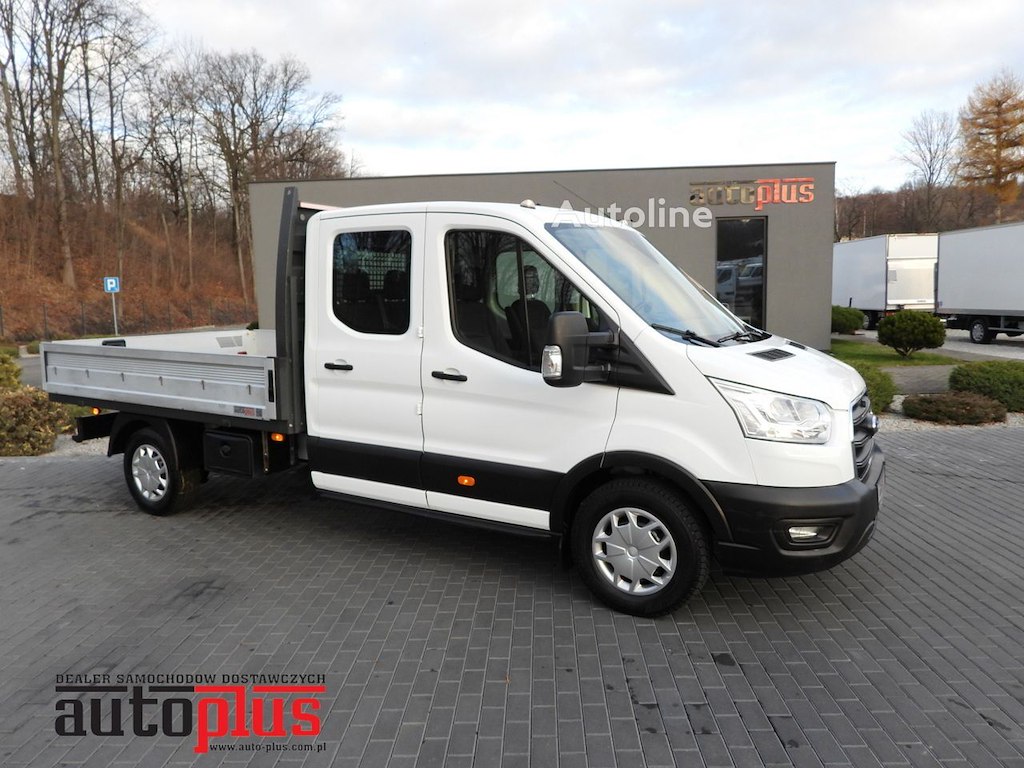 Ford TRANSIT 4x4 STAKE BODY DOUBLE CABIN DOKA 6 SEATS CRUISE CONTROL kamion s ravnom platformom < 3.5t