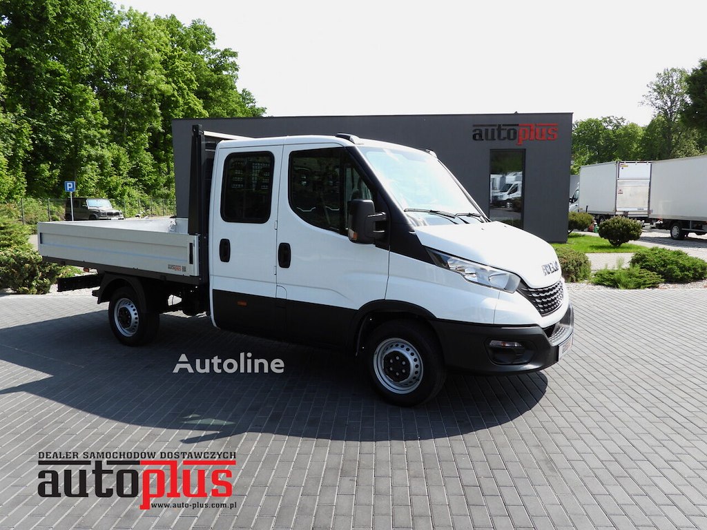 IVECO DAILY 35S12 STAKE BODY DOUBLE CABIN DOKA 7 SEATS AIR CONDITIONIN kamion s ravnom platformom < 3.5t