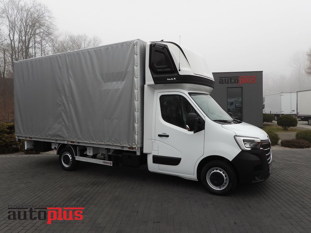 Renault MASTER TARPAULIN 10 PALLETS WEBASTO CRUISE CONTROL PNEUMATICS AI kamion s ceradom < 3.5t