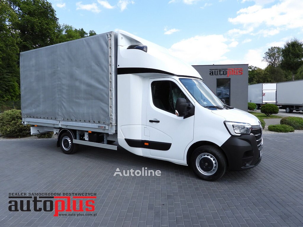 Renault MASTER TARPAULIN 8 PALLETS WEBASTO CRUISE CONTROL LED LIGHTS PNE kamion s ceradom < 3.5t