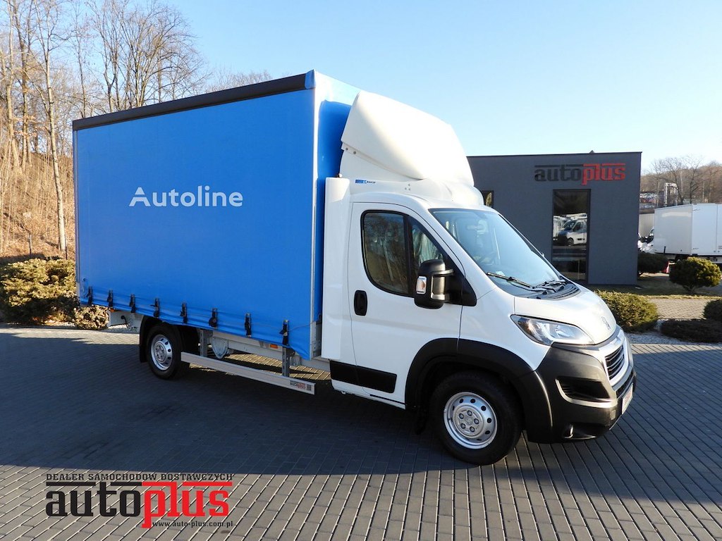 Peugeot BOXER TARPAULIN 8 PALLETS AIR CONDITIONING 120HP kamion s ceradom < 3.5t