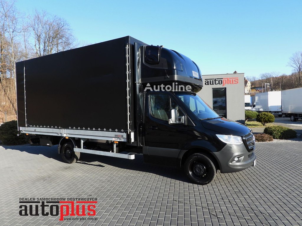 Mercedes-Benz SPRINTER 319 TARPAULIN 12 PALLETS CRUISE CONTROL NAVIGATION PNEU kamion s ceradom < 3.5t