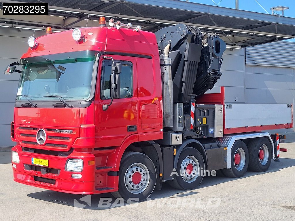 Mercedes-Benz Actros 2648 850 8X4 NL-Truck Effer 850/9S Kran Crane Fifth wheel kamion s ravnom platformom
