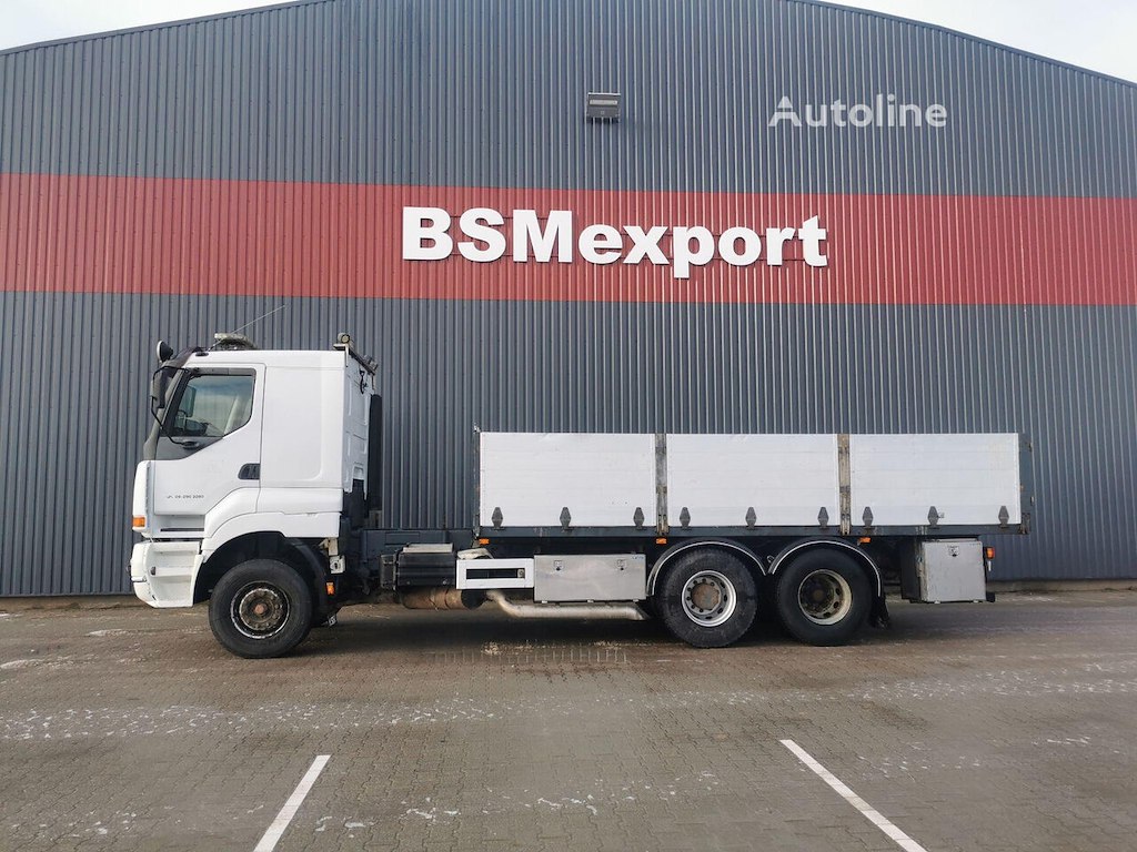 Renault Kerax, Premium 480 6x2 manual kamion s ravnom platformom