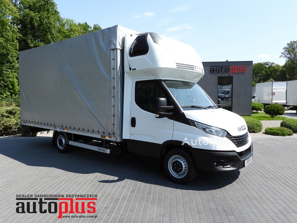 IVECO DAILY 35S18 TARPAULIN 10 PALLETS WEBASTO CRUISE CONTROL LED LIGH kamion s ceradom < 3.5t