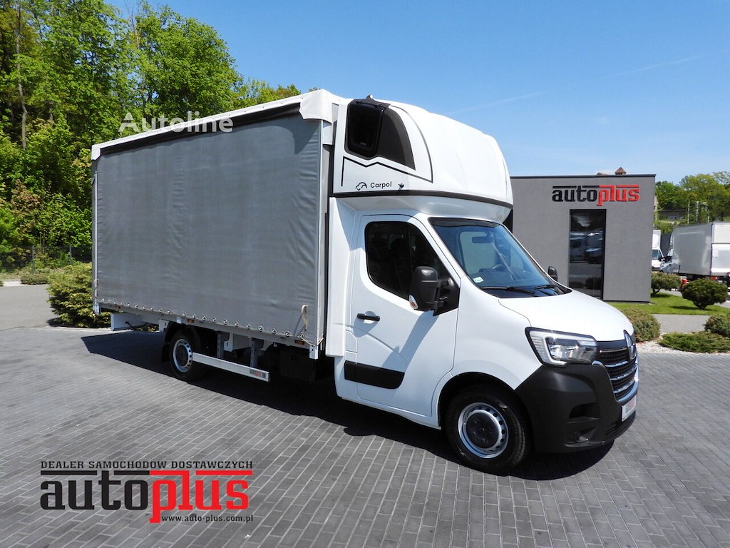 Renault MASTER TARPAULIN 10 PALLETS WEBASTO CRUISE CONTROL LED LIGHTS PN kamion s ceradom < 3.5t