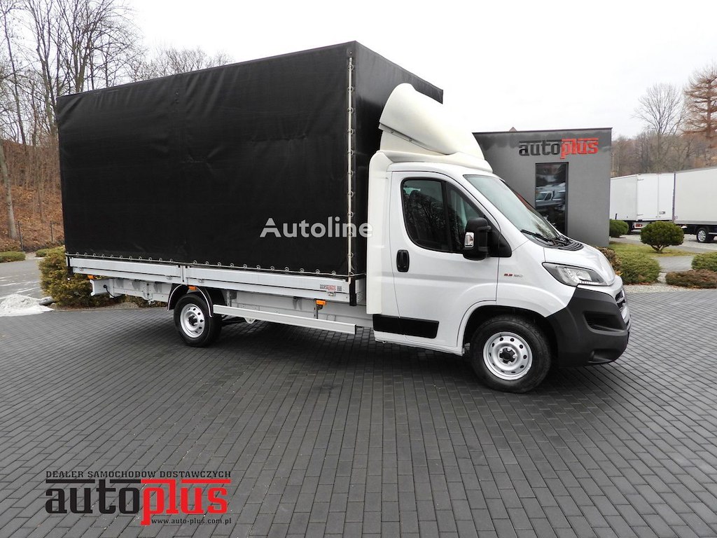 Fiat DUCATO TARPAULIN 10 PALLETS CRUISE CONTROL LED LIGHTS AIR CONDIT kamion s ceradom < 3.5t