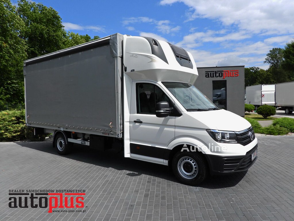 Volkswagen CRAFTER TARPAULIN 10 PALLETS WEBASTO CRUISE CONTROL AIR CONDITIO kamion s ceradom < 3.5t