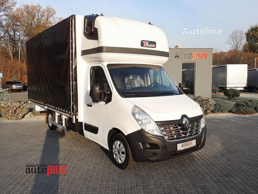 Renault MASTER TARPAULIN 10 PALLETS WEBASTO CRUISE CONTROL AIR CONDITION kamion s ceradom < 3.5t
