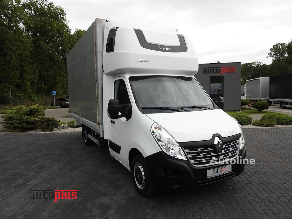 Renault MASTER TARPAULIN 10 PALLETS WEBASTO CRUISE CONTROL AIR CONDITION kamion s ceradom < 3.5t