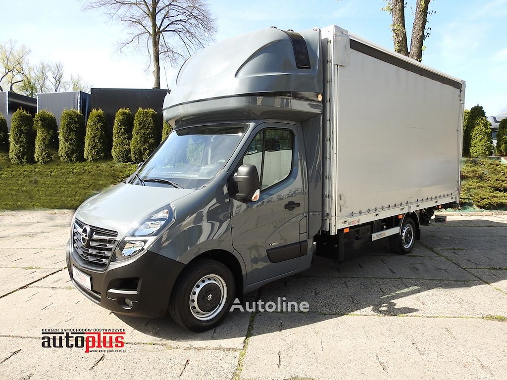 Opel MOVANO TARPAULIN LIFT 9 PALLETS WEBASTO CRUISE CONTROL NAVIGATIO kamion s ceradom < 3.5t