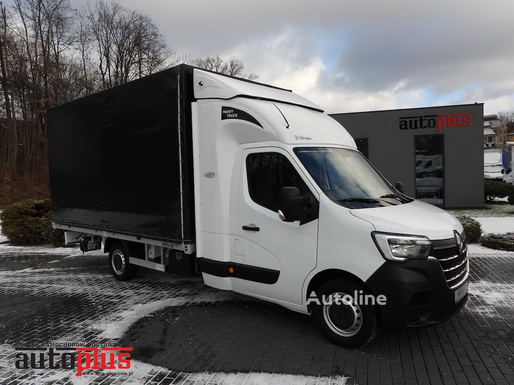 Renault MASTER TARPAULIN 9 PALLETS WEBASTO CRUISE CONTROL LED LIGHTS PNE kamion s ceradom < 3.5t