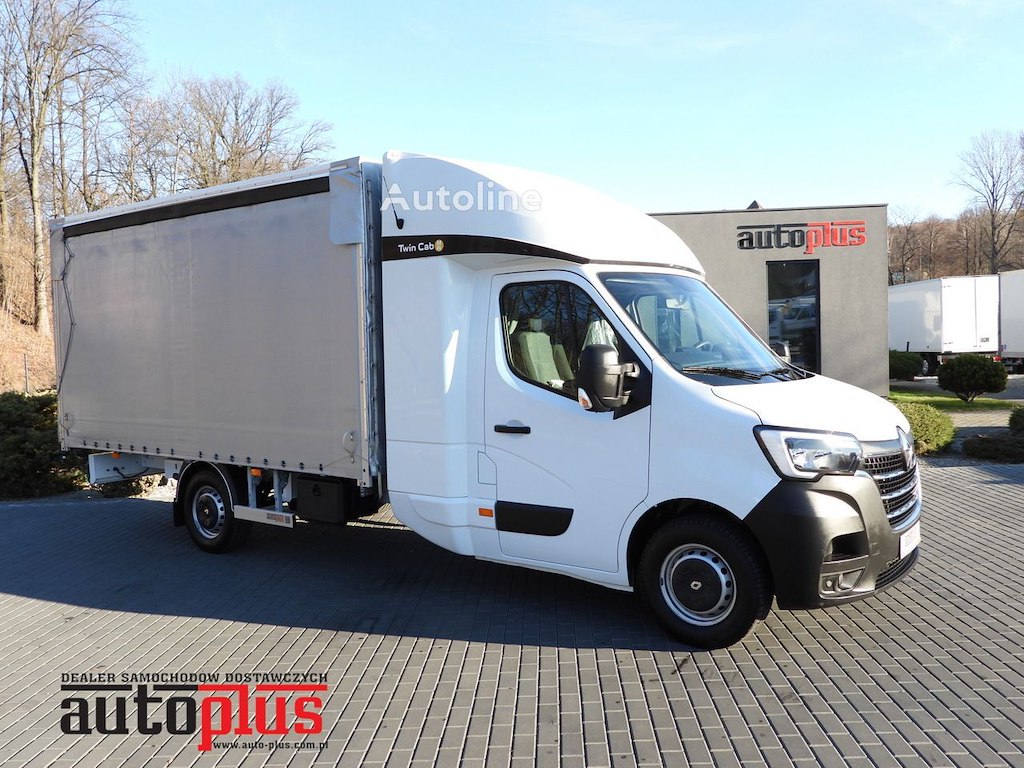 Renault MASTER TARPAULIN 8 PALLETS WEBASTO CRUISE CONTROL LED LIGHTS AIR kamion s ceradom < 3.5t