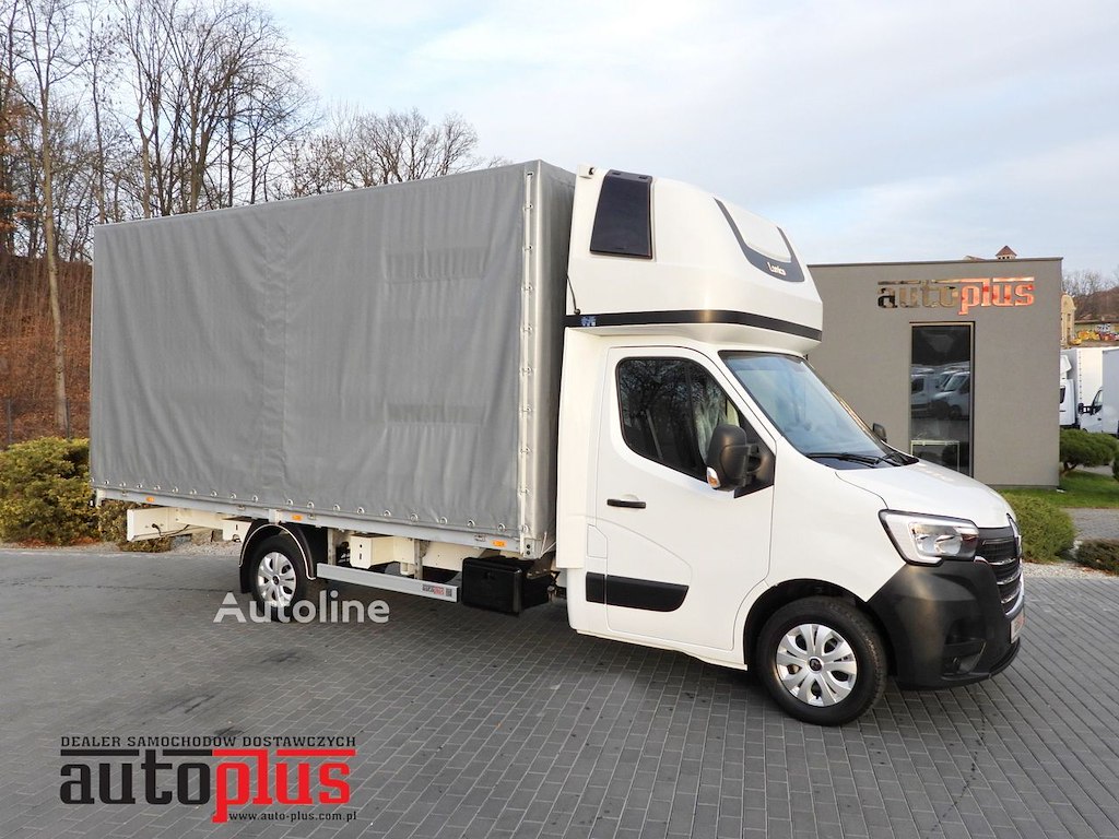Renault MASTER TARPAULIN 10 PALLETS WEBASTO CRUISE CONTROL LED LIGHTS PN kamion s ceradom < 3.5t