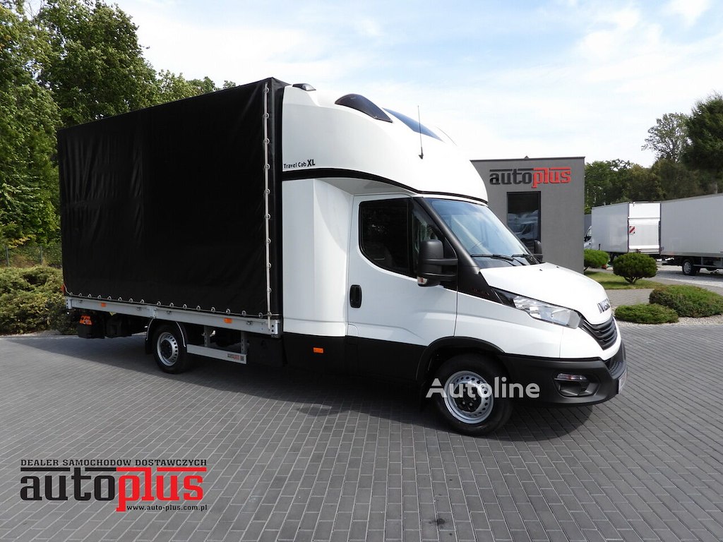 IVECO DAILY 35S18 TARPAULIN LIFT 8 PALLETS CRUISE CONTROL AIR CONDITIO kamion s ceradom < 3.5t