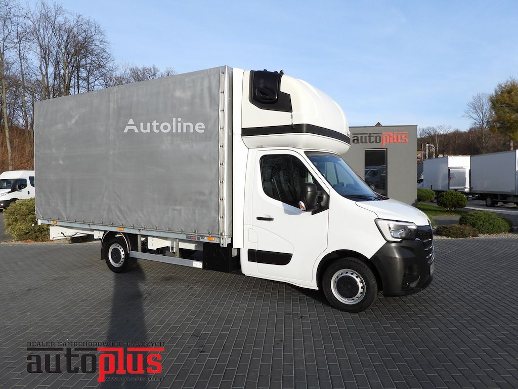 Renault MASTER TARPAULIN 10 PALLETS WEBASTO CRUISE CONTROL LED LIGHTS PN kamion s ceradom < 3.5t