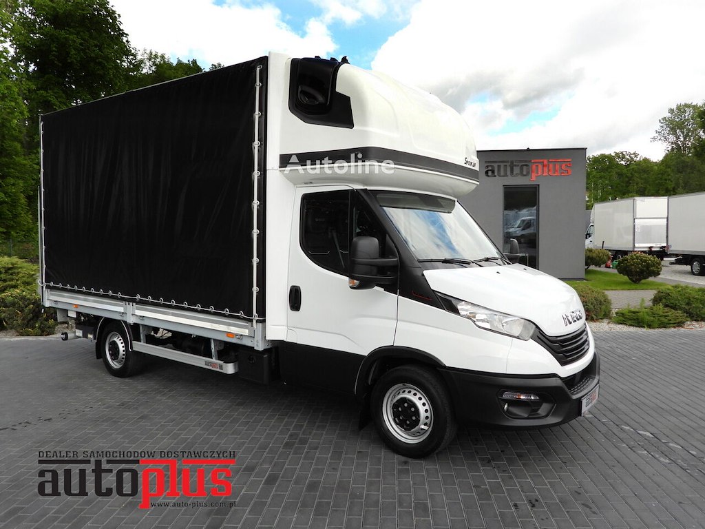 IVECO DAILY 35S18 TARPAULIN LIFT 8 PALLETS WEBASTO CRUISE CONTROL AIR kamion s ceradom < 3.5t