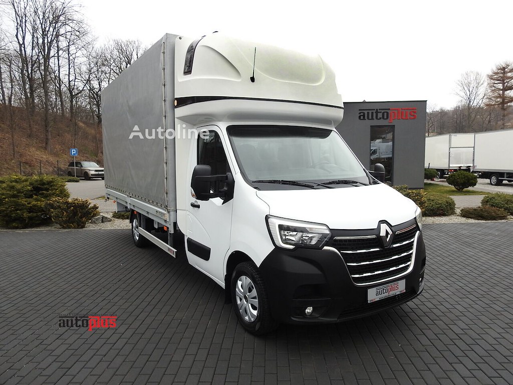 Renault MASTER TARPAULIN 10 PALLETS WEBASTO CRUISE CONTROL LED LIGHTS PN kamion s ceradom < 3.5t
