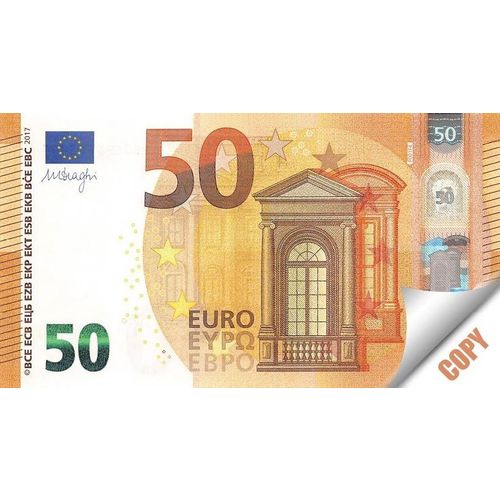 Notes 50 Euro 4536 Op