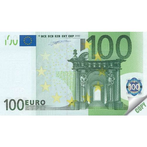 Notes 100 Eur Op
