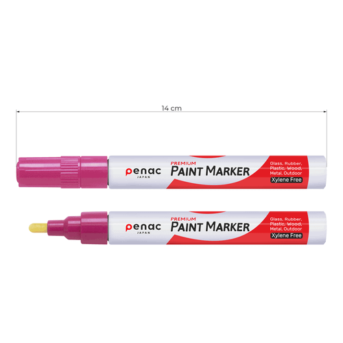 Marker Penac Paint Pink Metal Oto140-Pk 1/12