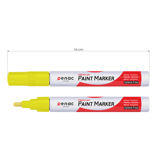 Marker Penac Paint Žuti Metal Oto140-Yl 1/12