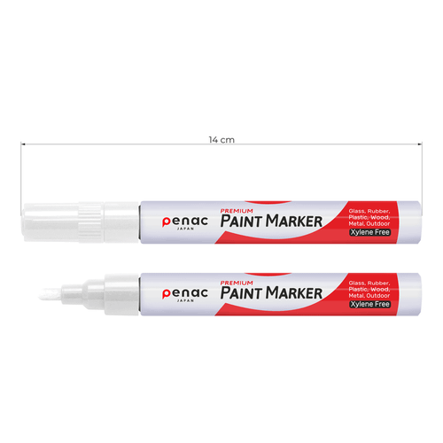 Marker Penac Paint Beli Metal Oto140-Wh 1/12