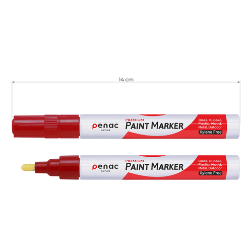 Marker Penac Paint Crveni Metal Oto140-Rd 1/12