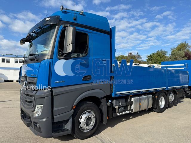 Mercedes-Benz ACTROS 2548 L Pritsche 7,3 m offen*MIRROR-CAM kamion s ravnom platformom