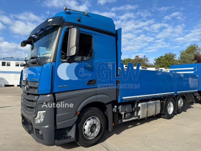 Mercedes-Benz ACTROS 2548 L Pritsche 7,3 m offen*MIRROR-CAM kamion s ravnom platformom
