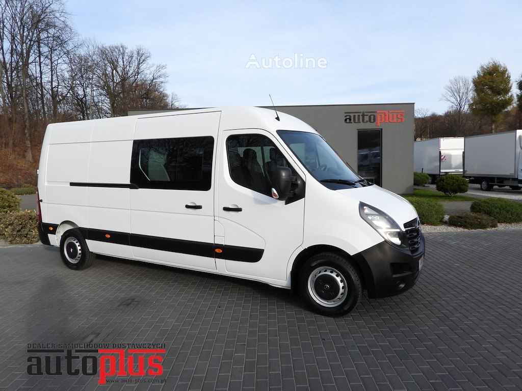 Opel MOVANO BOX DELIVERY VAN 7 SEATS LED LIGHTS 135HP minibus furgon