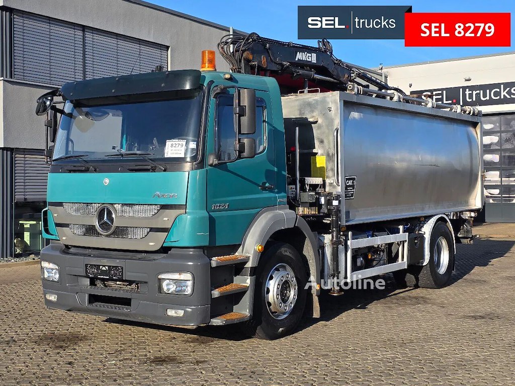 Mercedes-Benz Axor 1824L Schlachtereiabfälle / MKG HLK66 kamion furgon