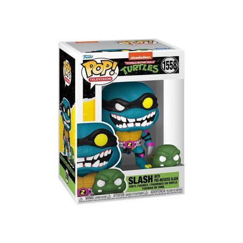 FUNKO POP! & Buddy: TMNT – Slash & Pre-mutated Turtle Slash